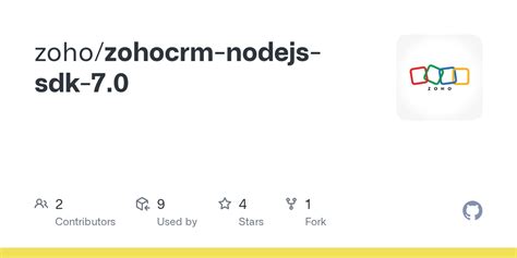 Github Zohozohocrm Nodejs Sdk 70