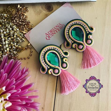 Pin de Elizabeth Fehrmann Sepúlveda en Soutache Joyas soutache