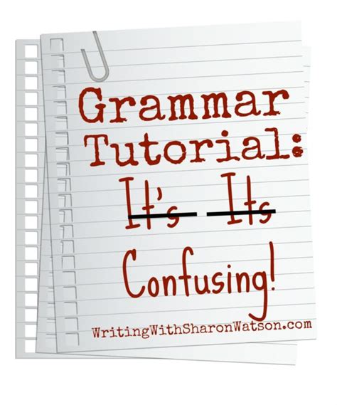 Apostrophe Or No Apostrophe Its Confusing Grammar Tutorial