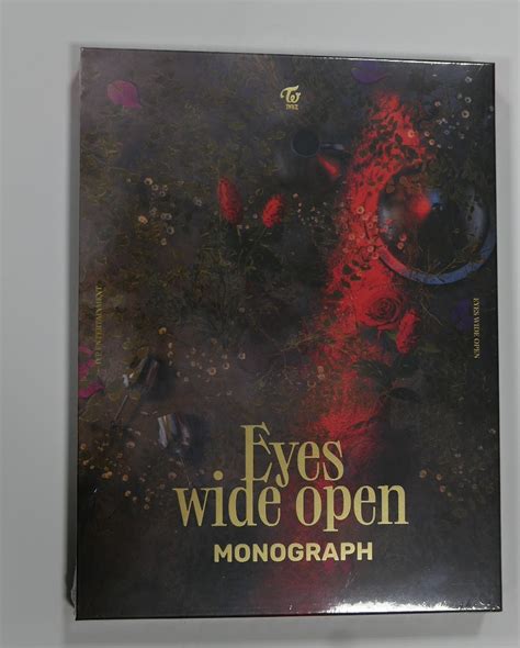 Twice Eyes Wide Open Monograph Limited Edition Photobook Photocard S