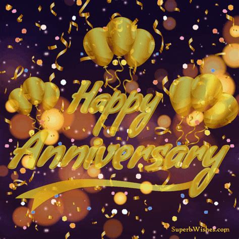 Gorgeous Happy Anniversary Animated  Superbwishes