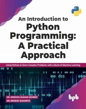 Buy An Introduction To Python Programming Book Online At Low Prices In India An Introduction