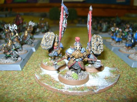 Murin Drar Durin Mardin Dwarf Shieldbearer Captain Banner Floi Kings