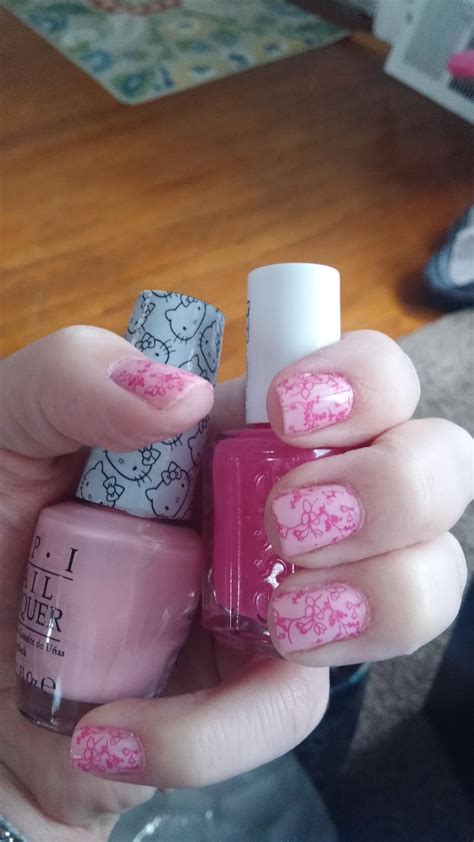 Spring Pinks Essie Mod Square Opi Small Cute Plate