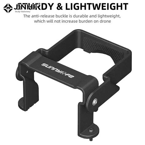 Dji 아바타용 접이식 안티 릴리스 버클 배터리 스탠드 자유롭게 분해 조립 홀더 가드 카메라 드론 액세서리