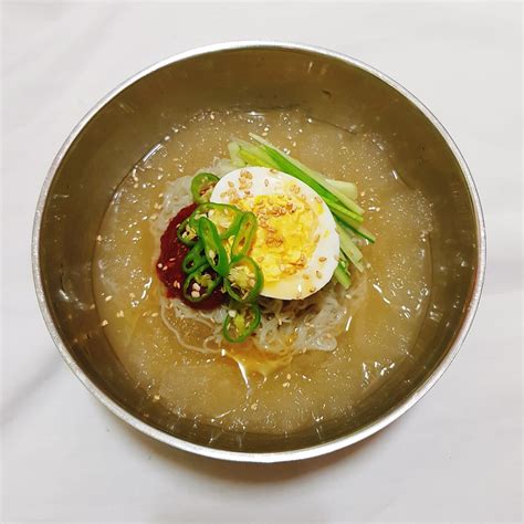 무더위 한방에 날려줄 시원한 비빔 물냉면 만들기