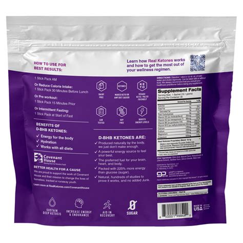 Ketones Drink Mix D Bhb C8 Mct Keto Electrolytes Formula Real