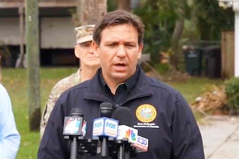 Desantis Puts Would Be Looters On Notice After Hurricane Dont Even