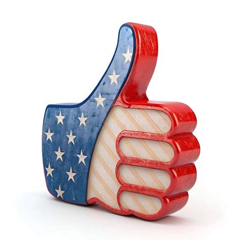3d Thumb Up Icon â€ Positive Feedback And Social Media Stock