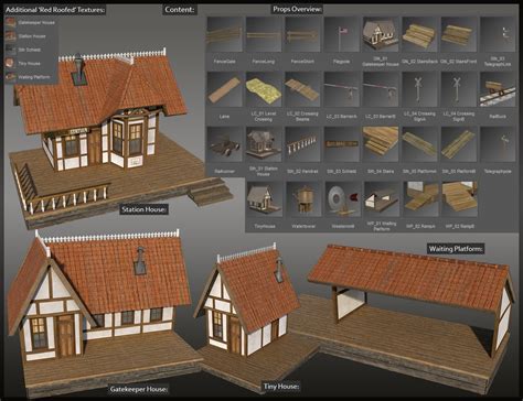 Western Settlement 3d Models Wolmol
