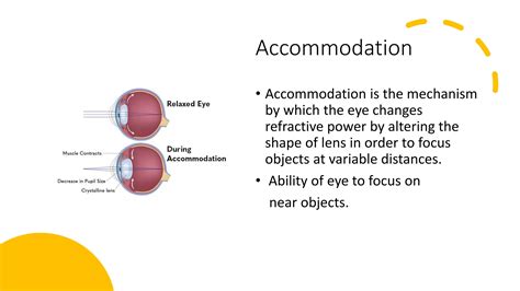 Accommodation And Convergence Measurement And Types PPTX