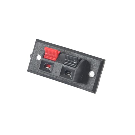 2 포지션 커넥터 터미널 푸시 인 잭 스프링 로드 오디오 스피커 터미널 커넥터 스피커 클립 오디오 클립 테스트 5 개 Aliexpress