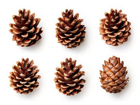 A Group Of Pine Cones Are Shown With One That Says Pine Cone Premium