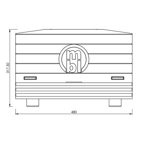 Leistungsendstufe 9008 A
