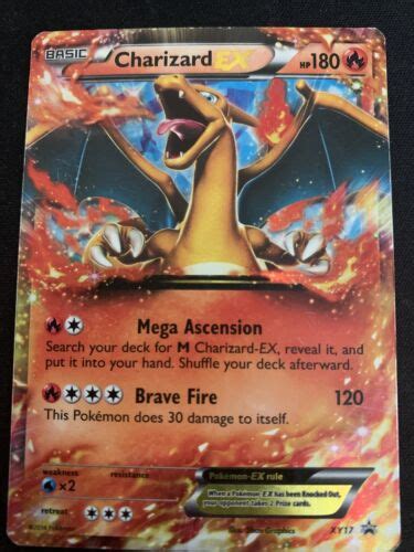 ULTRA RARE Charizard EX Pokemon XY Black Star Promo Holo Foil TGC Values MAVIN