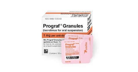 Astellas Launches Prograf® Granules Tacrolimus For Oral Suspension In