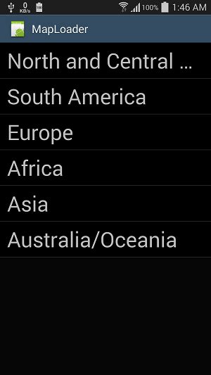 Android Here Sdk Display Available Country List Stack Overflow
