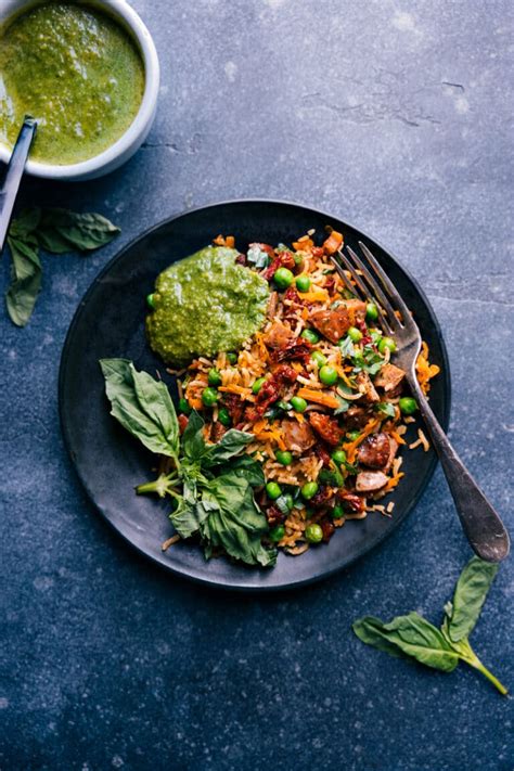 Pesto Rice Chelseas Messy Apron