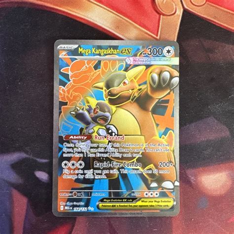 Mega Kangaskhan Ex 164 132 Pokemon Tcg Mega Evolution Ultra Rare