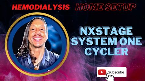 My Home Hemodialysis Setup Nxstage System One Cycler Youtube