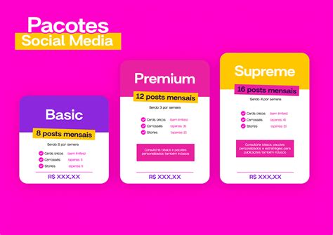 Proposta Comercial Design Social Media Behance