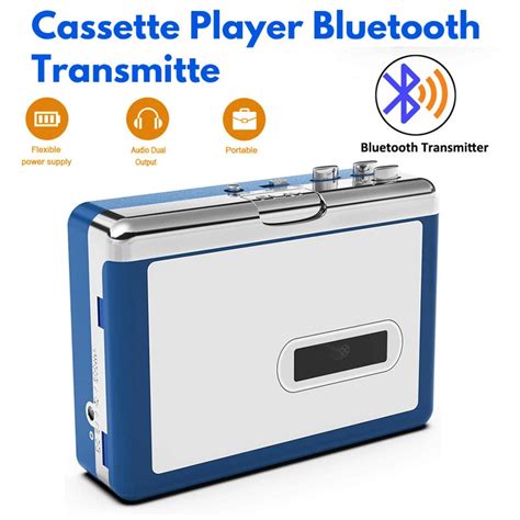 Bluetooth Cassette Player Bluetooth Transmitter Stereo Cassete Player