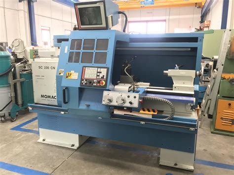 Tornio Cnc Autoapprendimento 2 Assi Momac Sc 230 Cn Usato