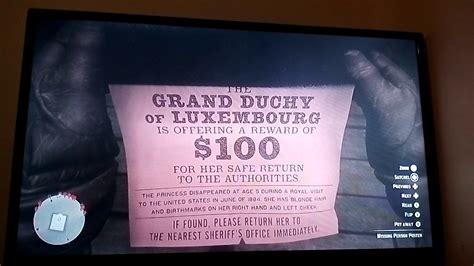 Rdr2 Possible Princes Isabeau Location Youtube