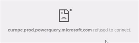 connecting to dataflow errors moving to power quer microsoft