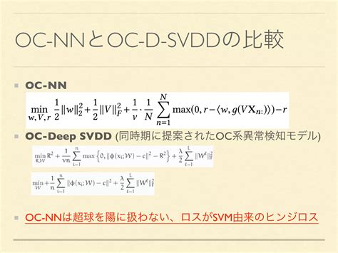 論文紹介 Anomaly Detection Using One Class Neural Networks 修正版 Ppt
