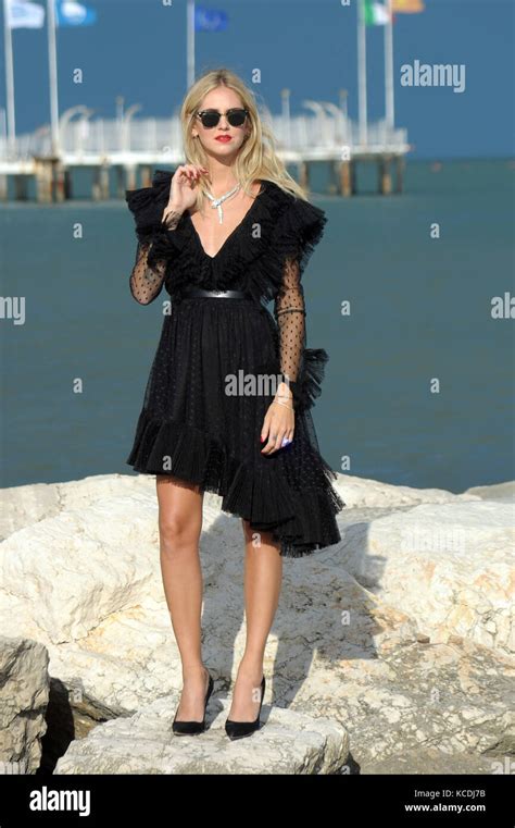 Chiara Ferragni Poses On Excelsior Beach During The Th Venice Film Festival In Venice Italy