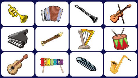 Instrumentos Musicales Imagenes Y Nombres