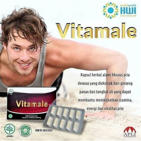 Kegunaan Vitamale Bagi Pria Dan Manfaatnya T Kio Shop