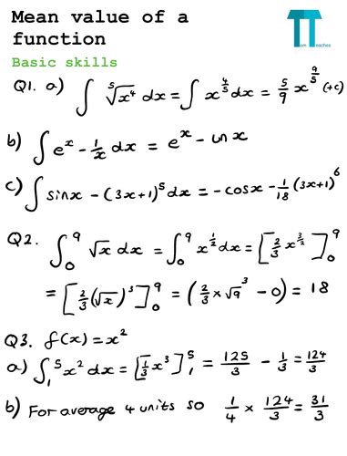 Calculus Further Maths A Level Teaching Resources