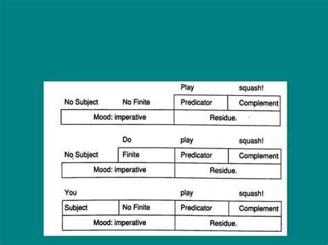 Systemic Functional Grammar Ppt