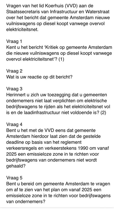 W Ploos Van Amstel On Twitter RT Danielkoerhuis Kamervragen Https T Co STJaTjDroi Twitter