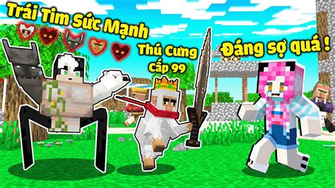 MỀU THỬ THÁCH 24 GIỜ SINH TỒN CHỈ VỚI 1 TIM TRONG MINECRAFT REDHOOD SỞ