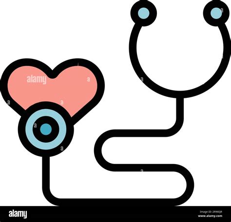 Stethoscope Icon Outline Stethoscope Vector Icon For Web Design