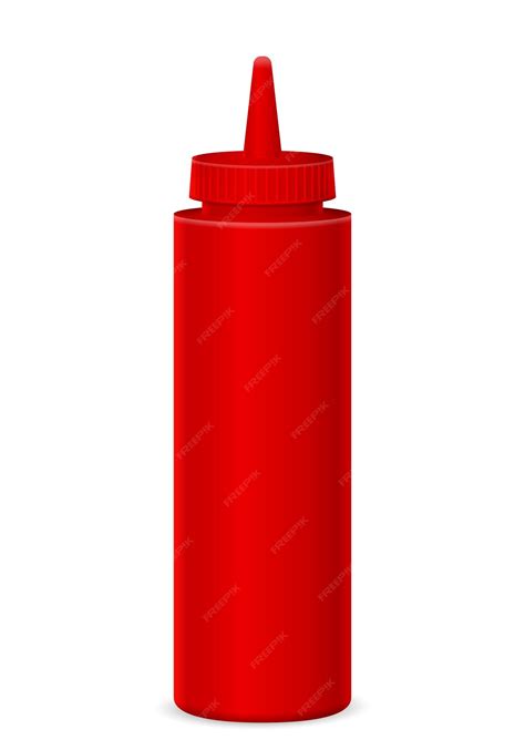 Premium Vector Ketchup Bottle