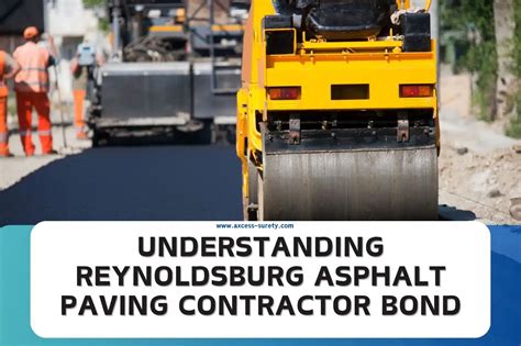 Understanding Reynoldsburg Asphalt Paving Contractor Bond Surety