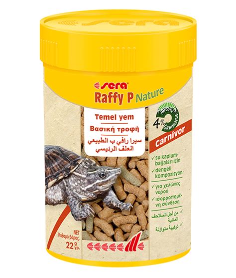 Sera Raffy P Nature Kaplumbağa Yemi 100 Ml