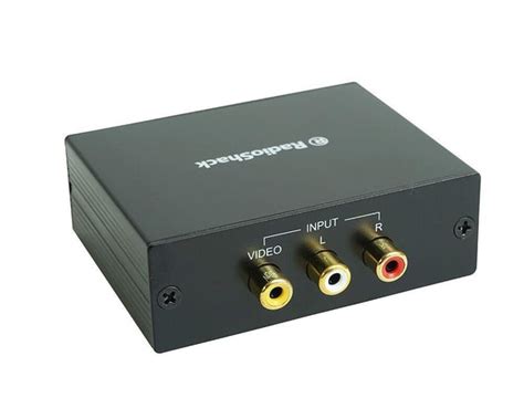 Composite To Hdmi Converter Adapter Radioshack