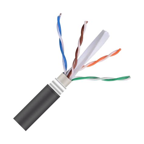 Cat 6 Cable Utp Dj Black 23 Awg High Speed Durable