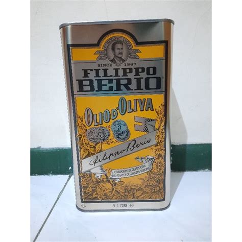 Jual Filippo Berio Olive Oil 3 Liter Shopee Indonesia