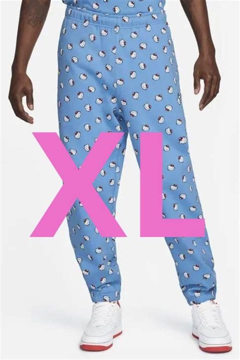 新品 ハロー キティ 注文 × Nike パンツ スエット キティ コラボ Xl