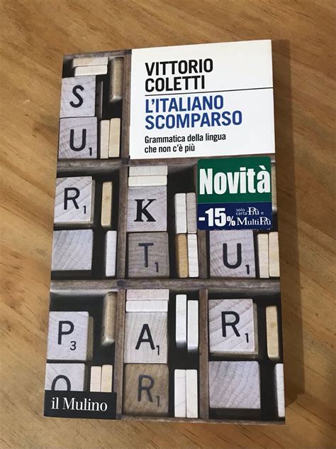 Livro Em Italiano Litaliano Scomparso Grammatica Della Lingua Che