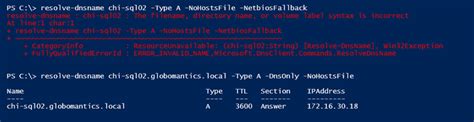 Powershell Problem Solver Ip Resolution Tricks