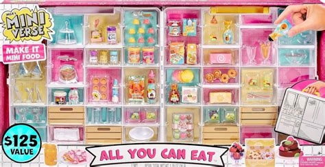 Mga Miniverse Make It Mini Food All You Can Eat Playset
