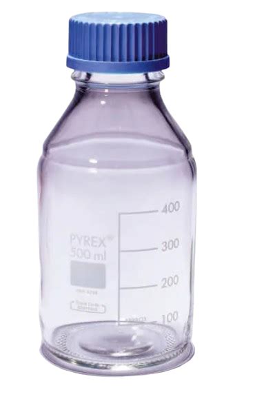 Pyrex Lab Glass Bottle 500 Ml Science Tech Group