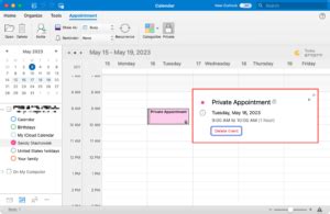 How To Hide Calendar Details In Microsoft Outlook